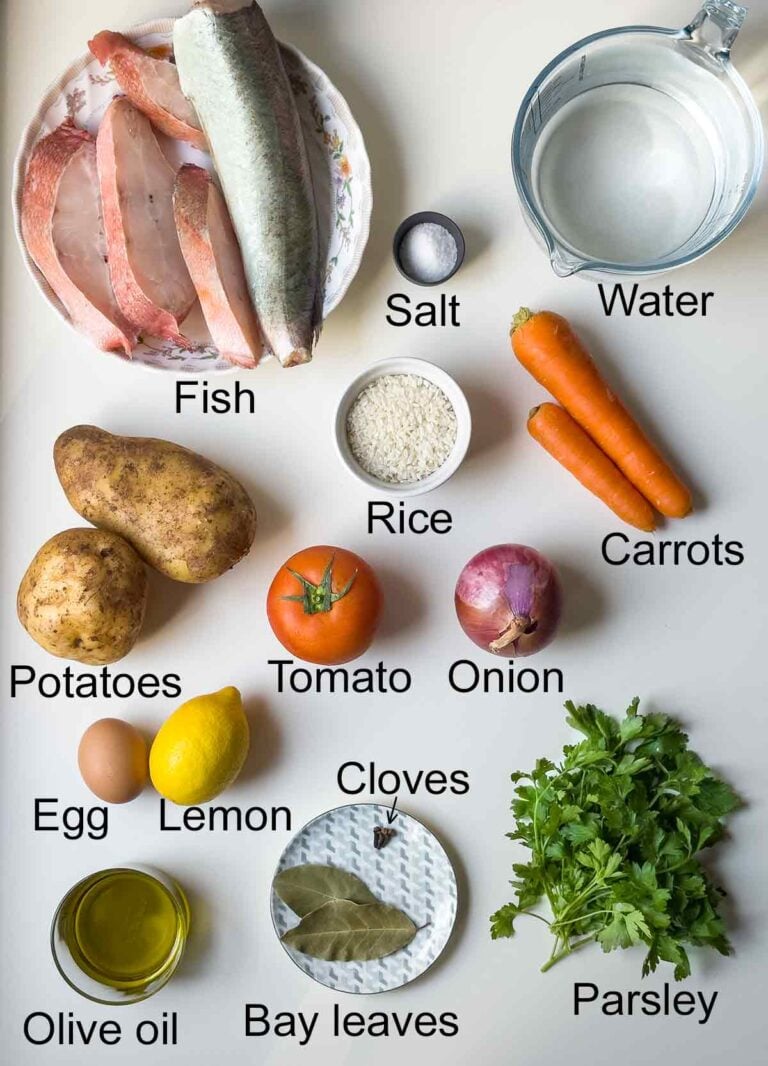 Greek Fish Soup Recipe (Psarosoupa) 🐟 - The Hungry Bites