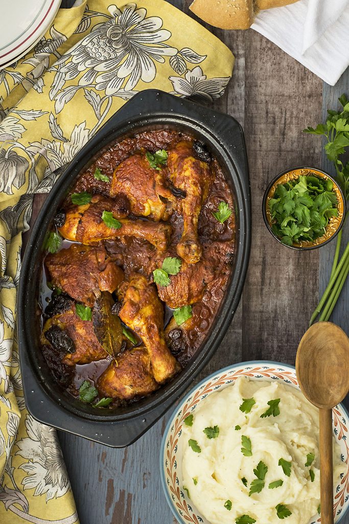 Moroccan baked chicken with 11 spices