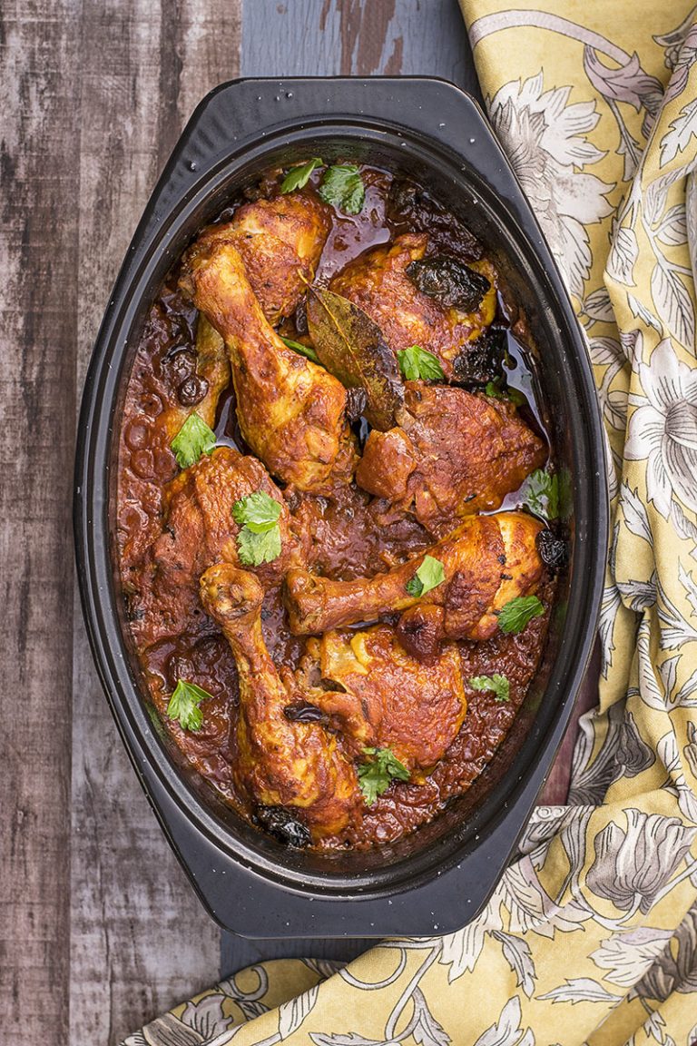 Moroccan baked chicken with 11 spices