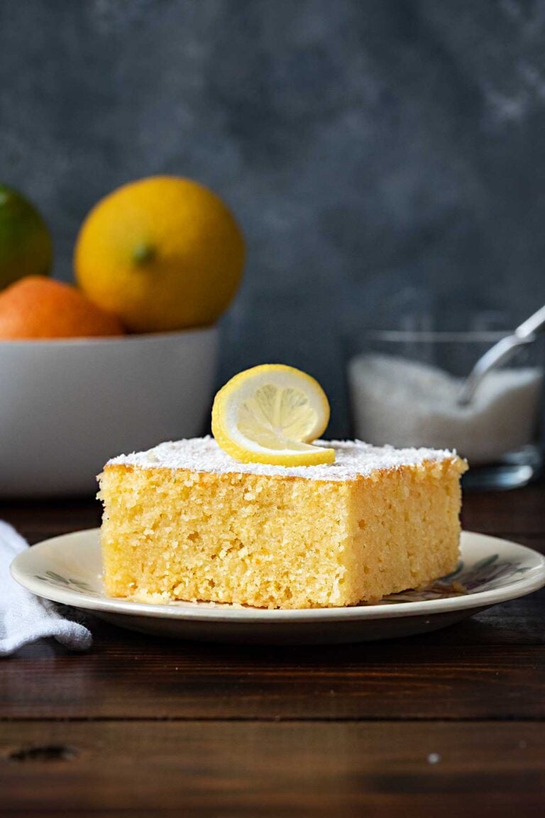 Revani Recipe: Greek Semolina Cake with Syrup - The Hungry Bites