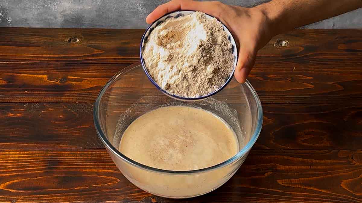Greek Barley Bread Recipe (50% barley flour) - The Hungry Bites