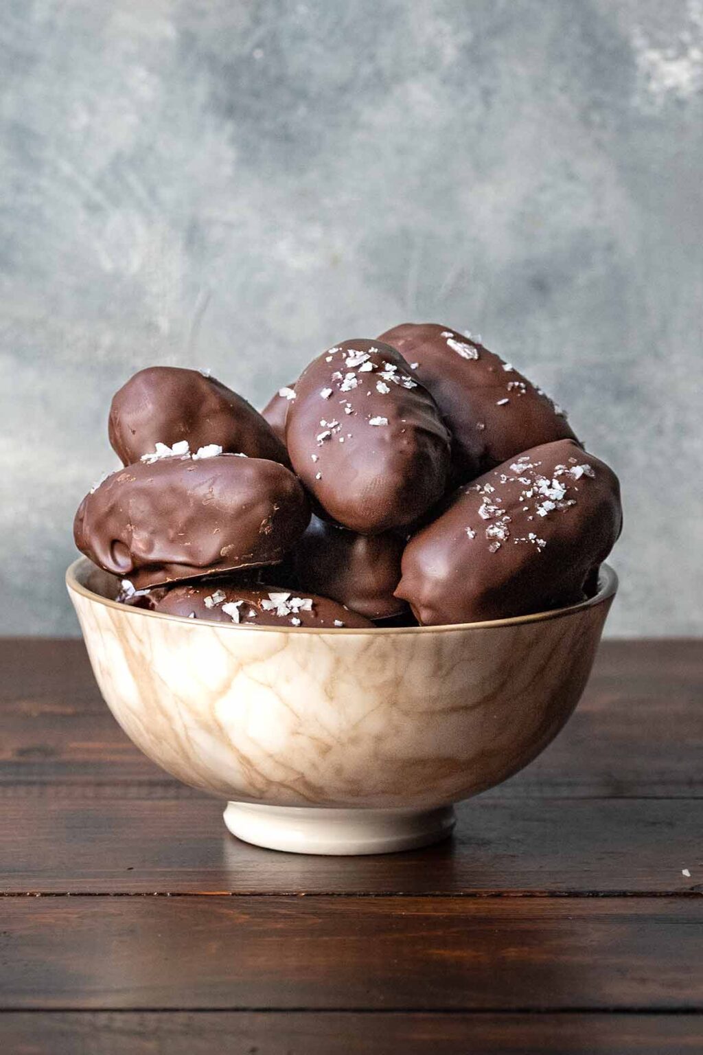 Chocolate covered dates with almond or peanut butter filling - The ...